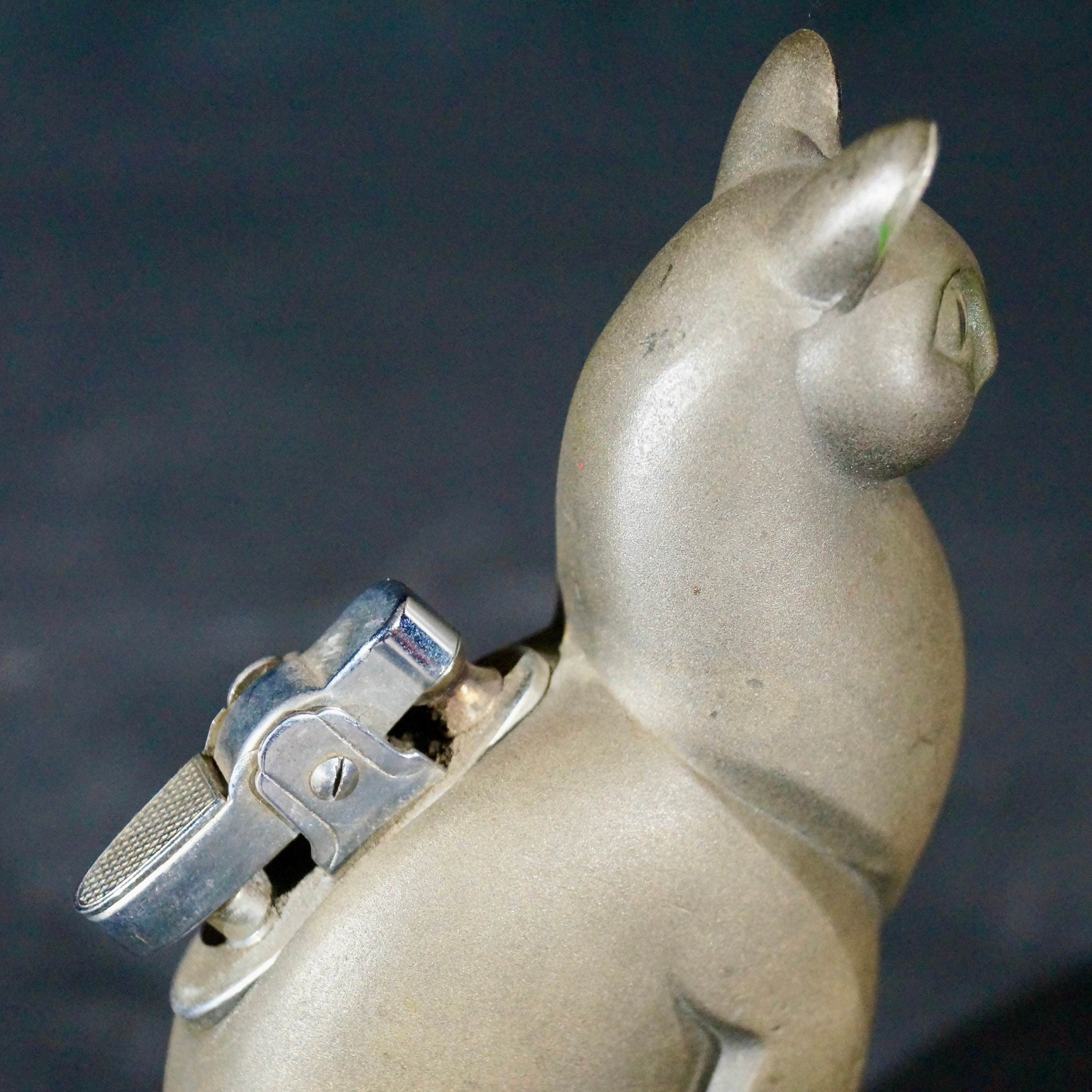 Metal Cat Lighter in Art Deco Style - Etsy