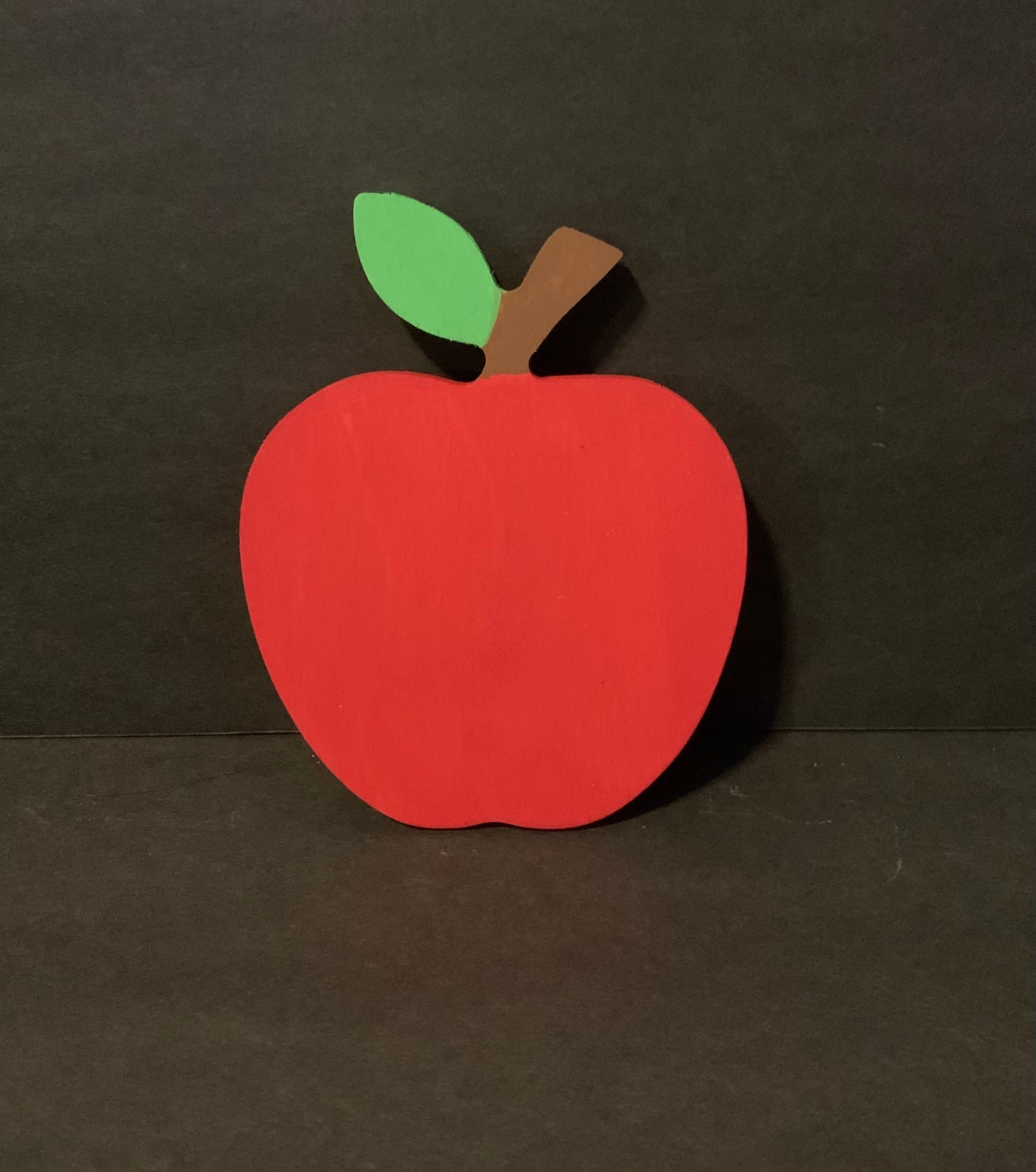 Apple Shape Wood Cutout - Etsy