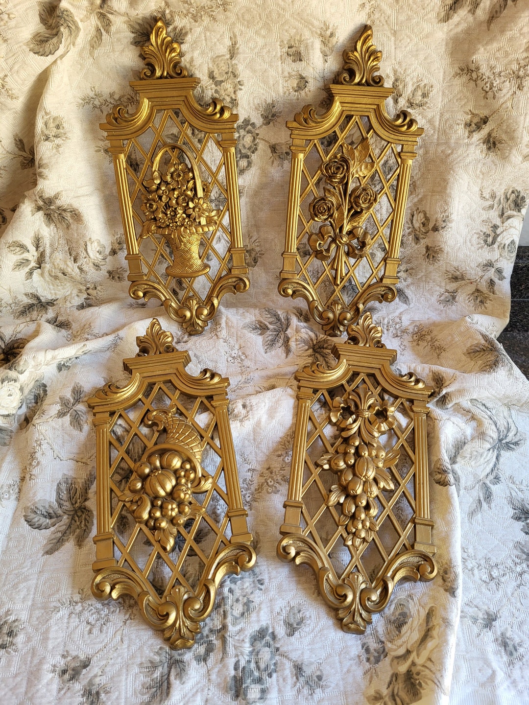 Vtg Dart Wall Plaques Four Seasons - Etsy