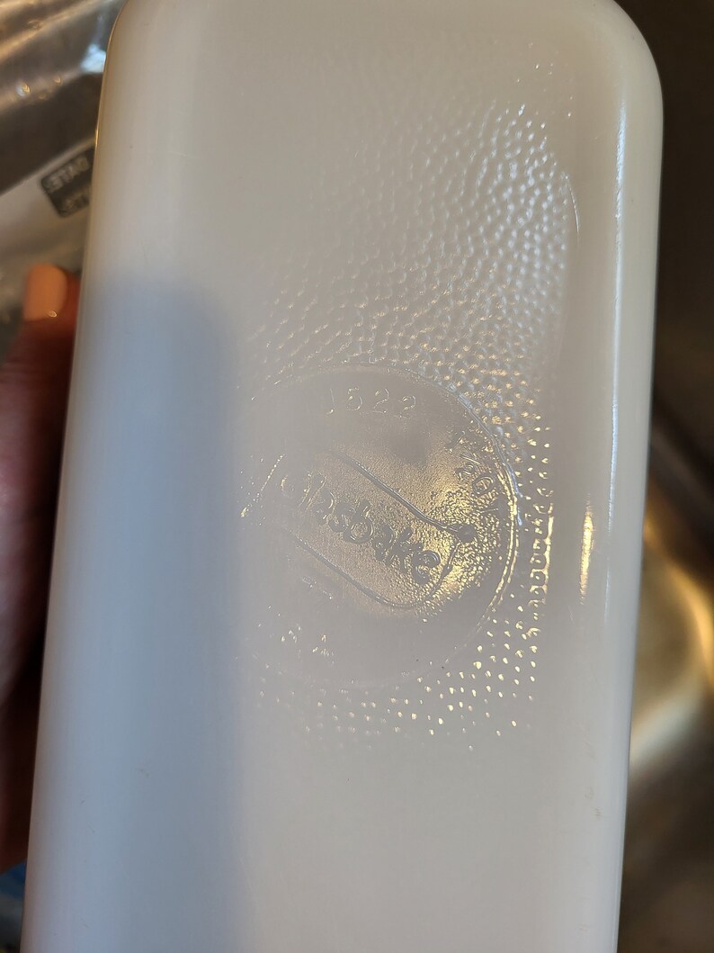 Vtg Glasbake Blue Onion Bread Pan - Etsy