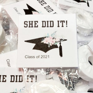 Graduation Mints, Graduation Favors, Commencement Mint, Graduation ...