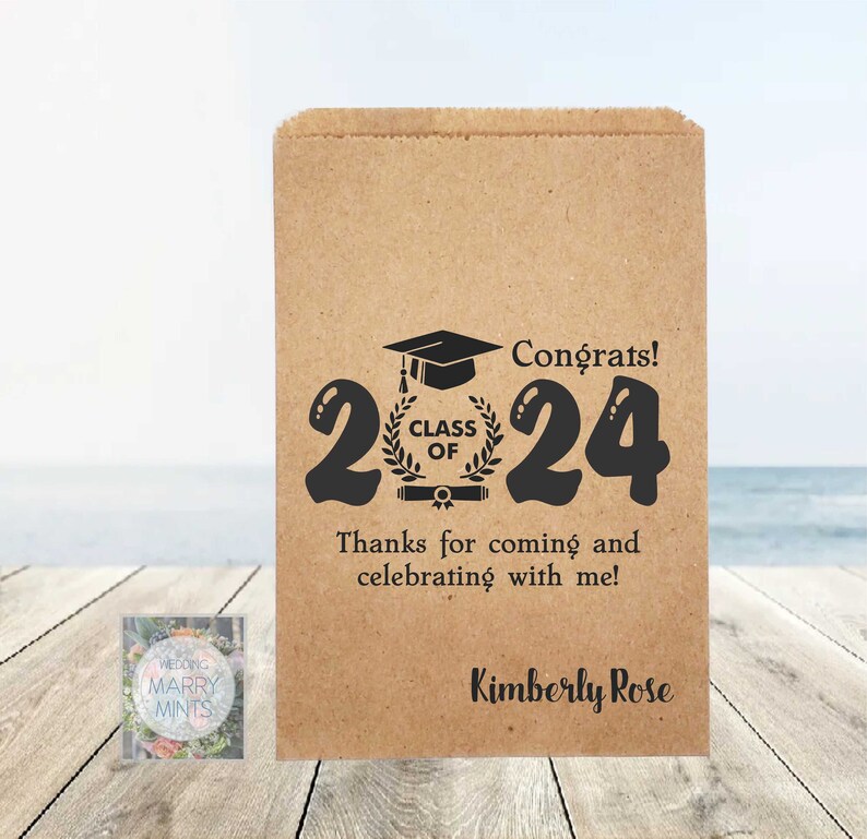 Bags for Graduate, Class Of, Graduation Favors, Commencement ...