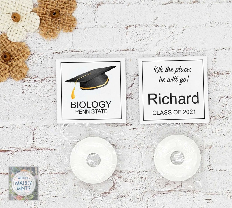 Graduation Mints, Graduation Favors, Commencement Mint, Graduation ...