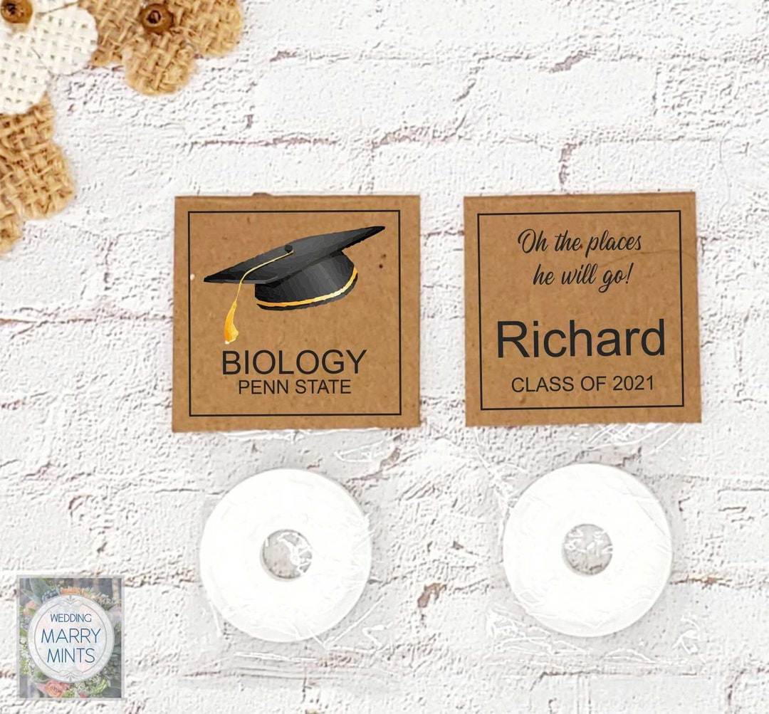 Graduation Mints, Graduation Favors, Commencement Mint, Graduation ...