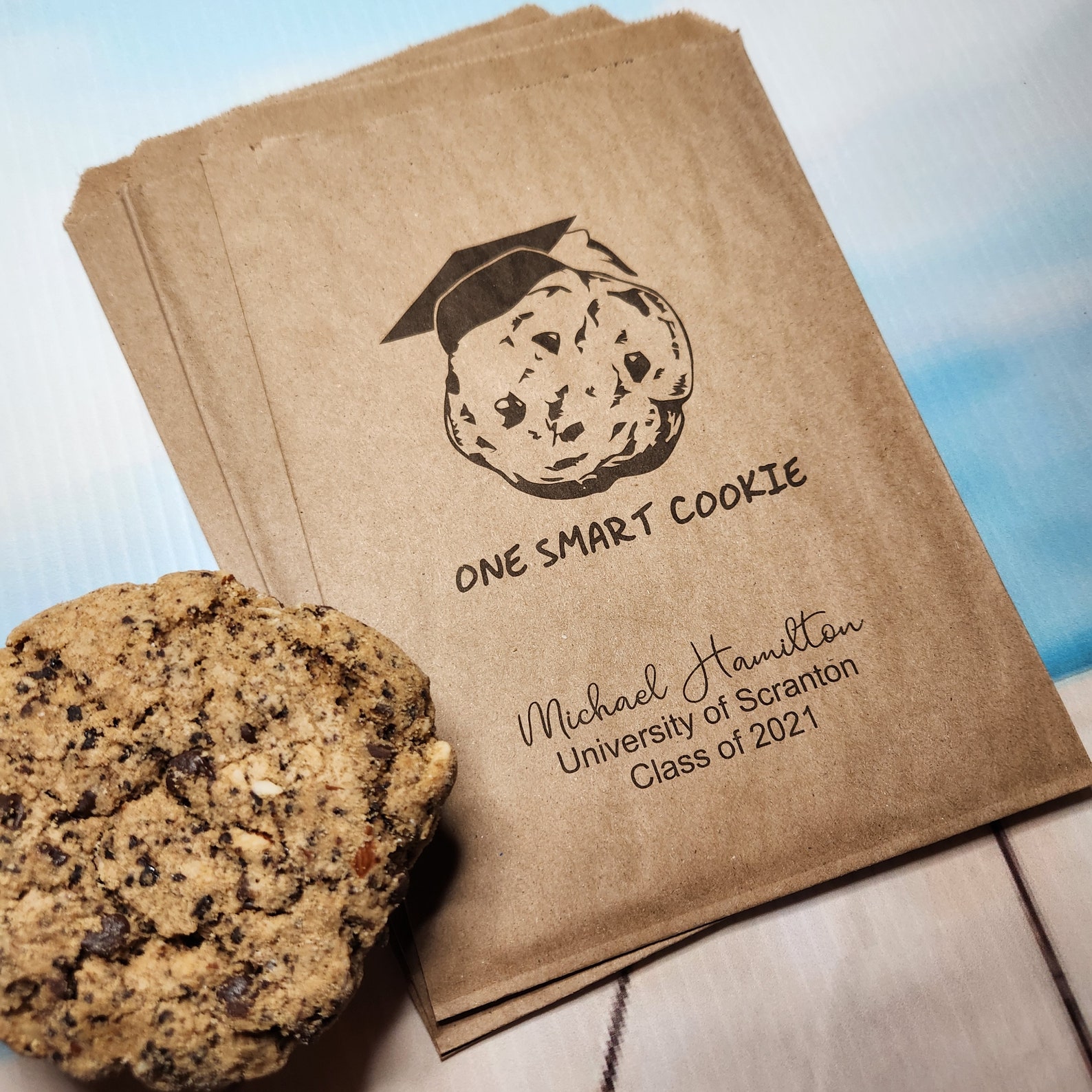 One Smart Cookie Bags, Graduation Favors, Commencement Mint, Graduation ...