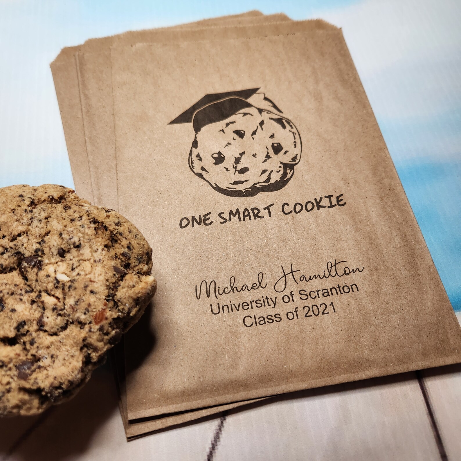 One Smart Cookie Bags, Graduation Favors, Commencement Mint, Graduation ...