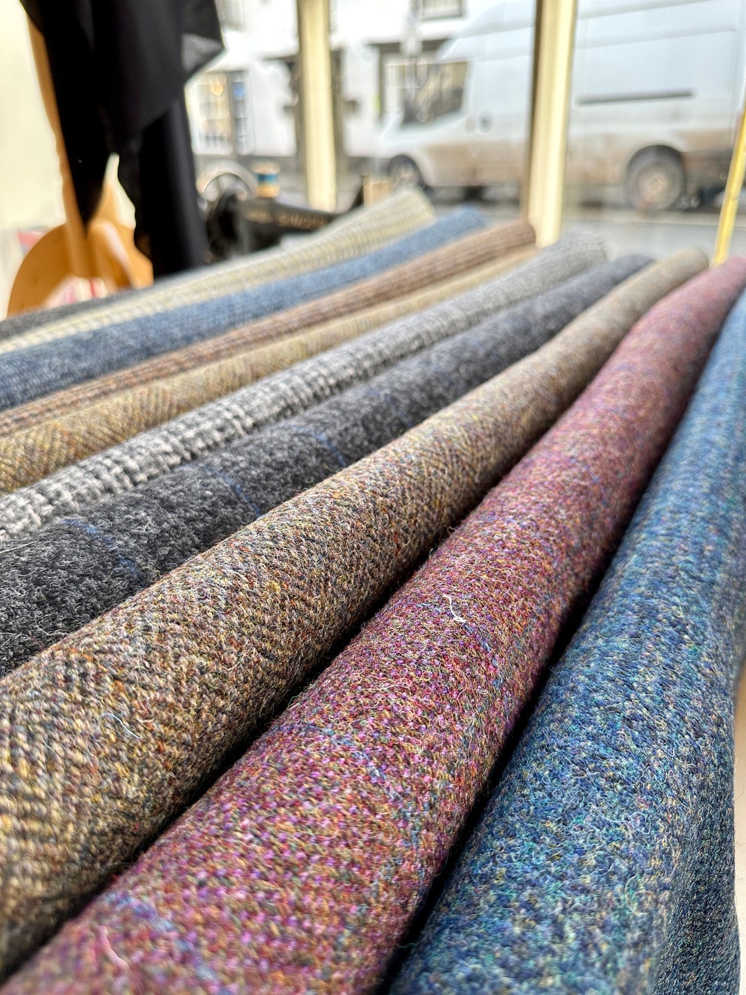 Harris Tweed, Made in Scotland – for Jackets, Suits, Coats, Skirts - Etsy