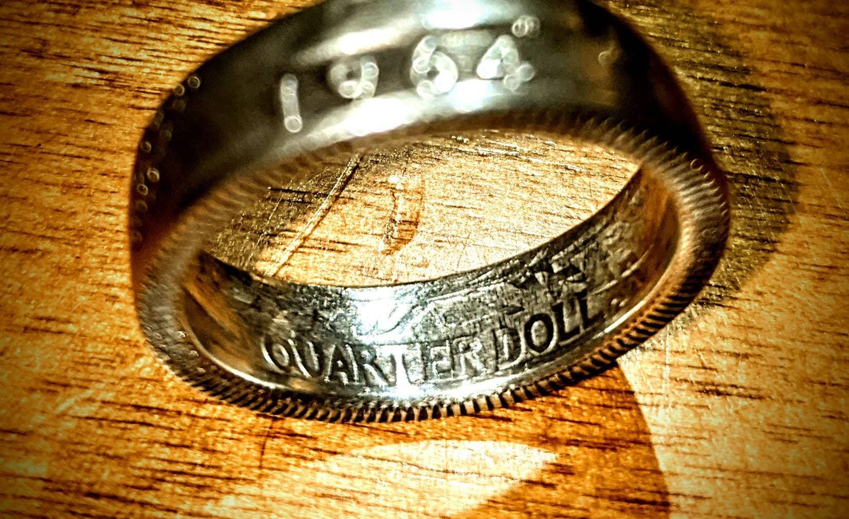 Pick Your Year - 90% Silver Coin Ring - Etsy