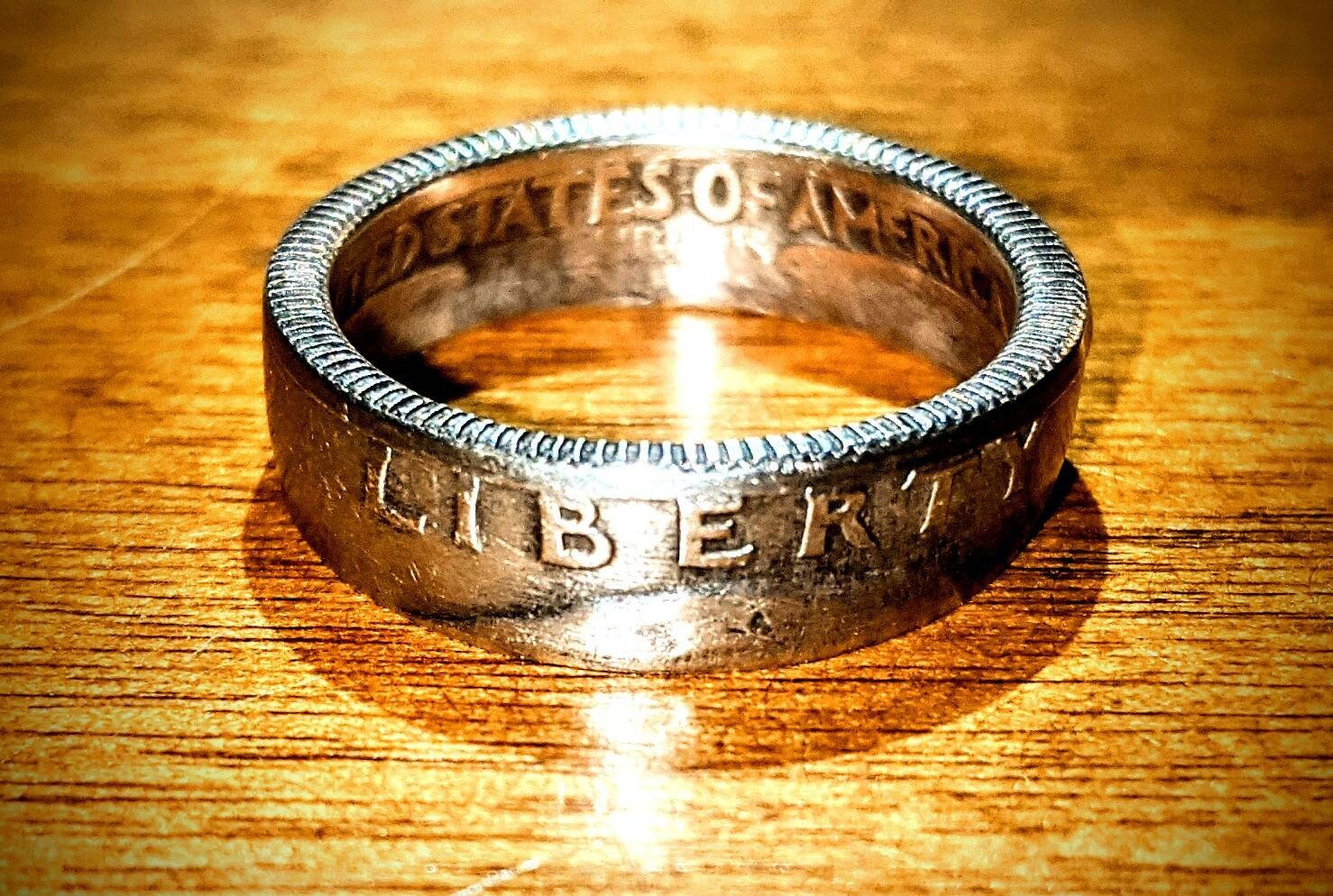 Pick Your Year - 90% Silver Coin Ring - Etsy