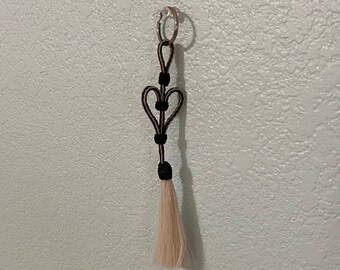 Horse Hair Keychain - Etsy