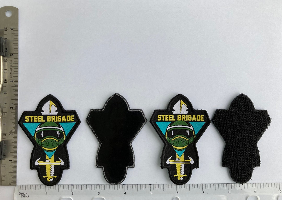 GI Joe ARAH Steel Brigade Reproduction Velcro and Iron on Patch - Etsy