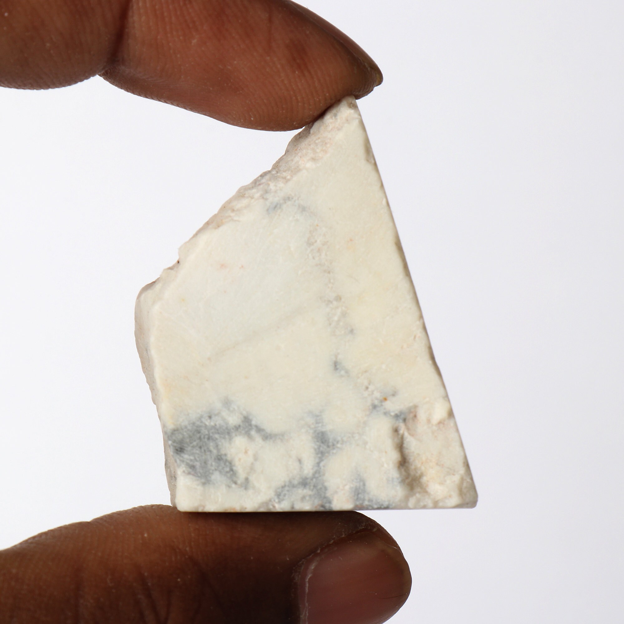 194.60 Ct. Certified Natural Spider Web White Howlite Crystal - Etsy