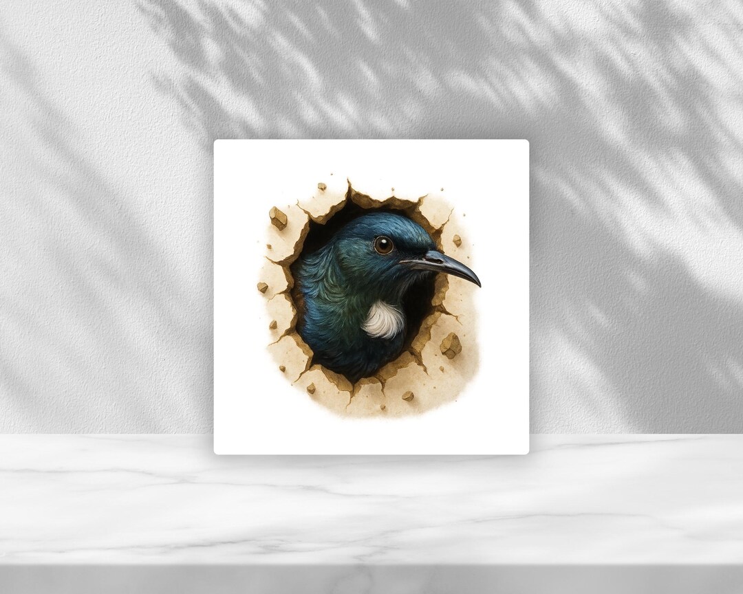 TUI Hole in Wall - Uniquely New Zealand Digital Download Printable Wall ...