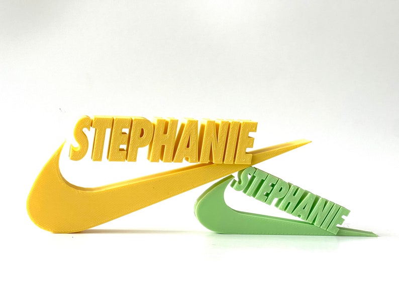 Personalized Sports Name Plate 3D Printed Model/toy Kids - Etsy Canada