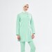 Modest Mint Green Scrubs - Long Sleeve Medical Uniform for Professional ...
