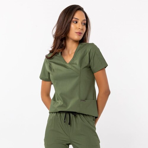 Comfortable Powder Color Scrub Set Nurse Uniform Elasticated - Etsy
