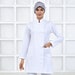 Comfortable Scrub Uniform, Optic White Nurse Doctor Pharmacist Scrub ...