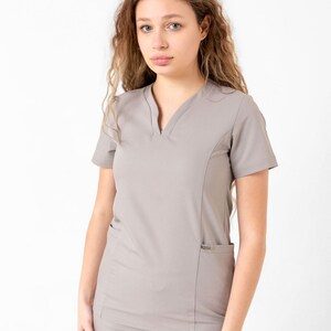 Sand Gray Scrub Set, Fashioned for Function: Unique Scrub Sets on Etsy ...