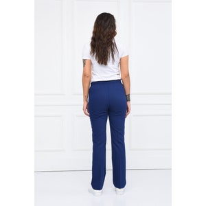 Comfortable Scrub Uniform, Indigo Blue Nurse Doctor Pharmacist Scrub ...