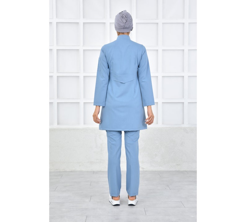 Patient Care Assistant Scrub Set Cloud Blue Dentist Dietitian - Etsy