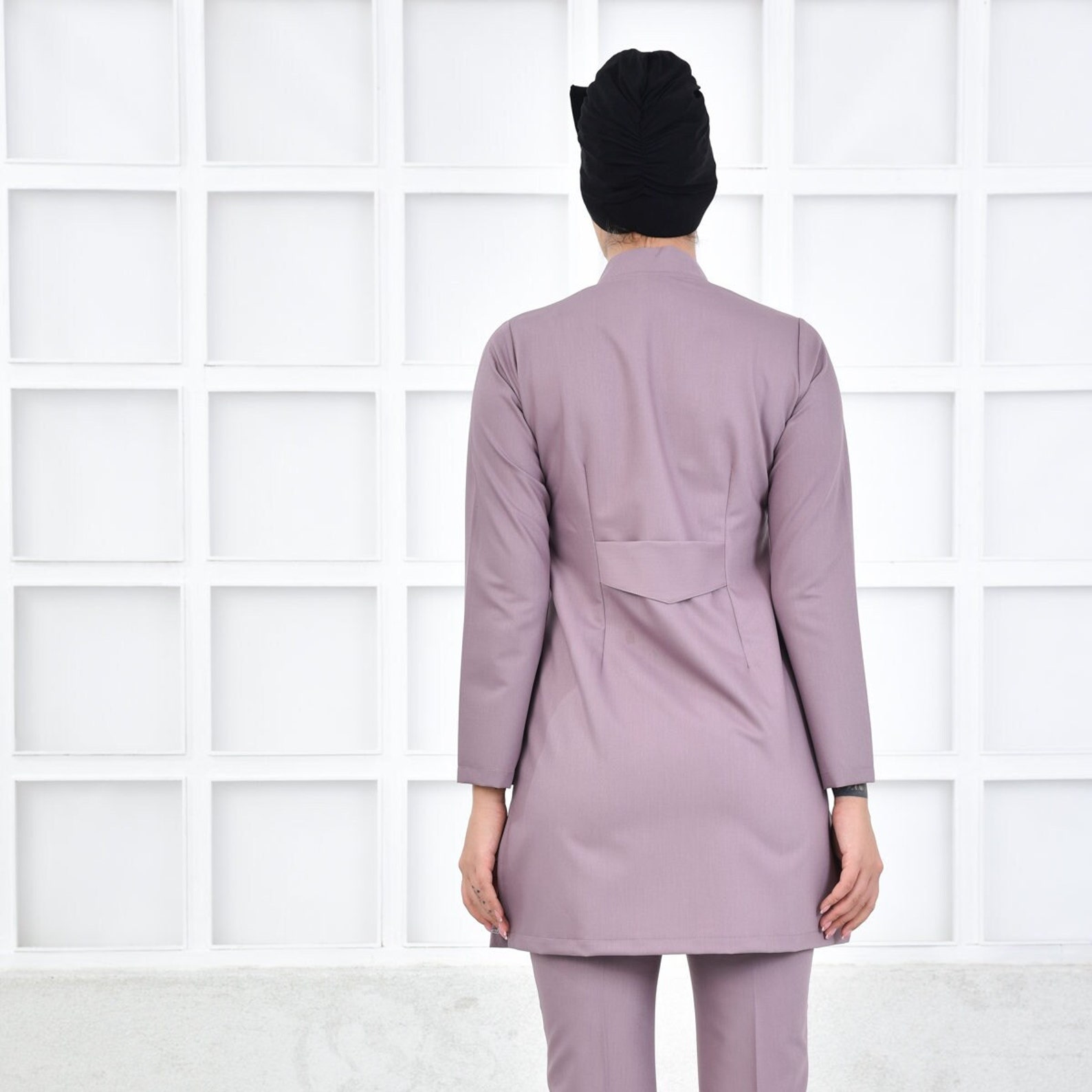 Scrub Top Only Lilac Uniform Scrub Dress Nurse Pharmacist - Etsy