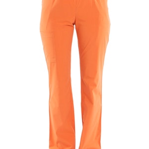 Personalized Orange Scrub Set, Nurse Uniform, Custom Scrub, Medical ...