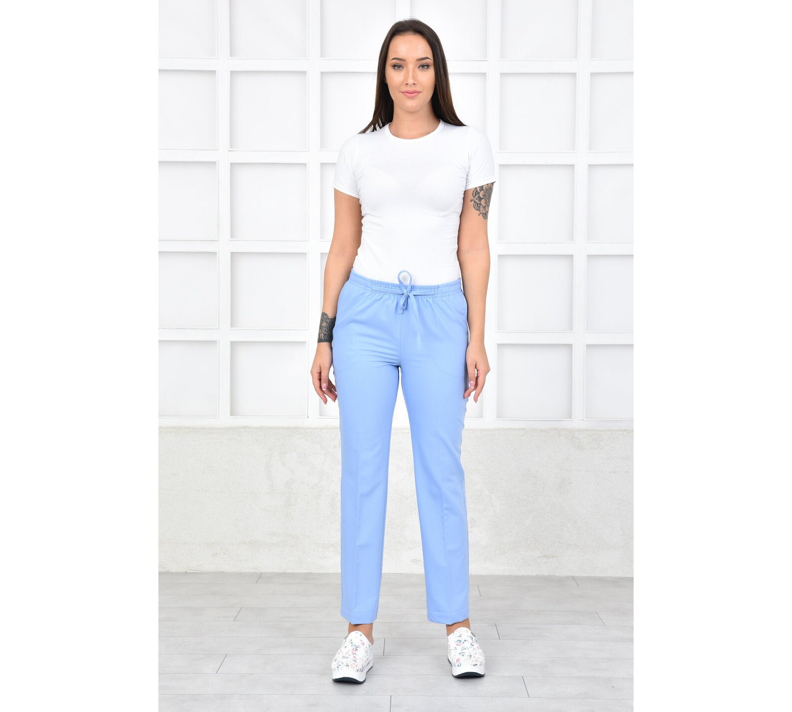 Nurse Doctor Scrubs Bottom Baby Blue Color Medical Scrub | Etsy