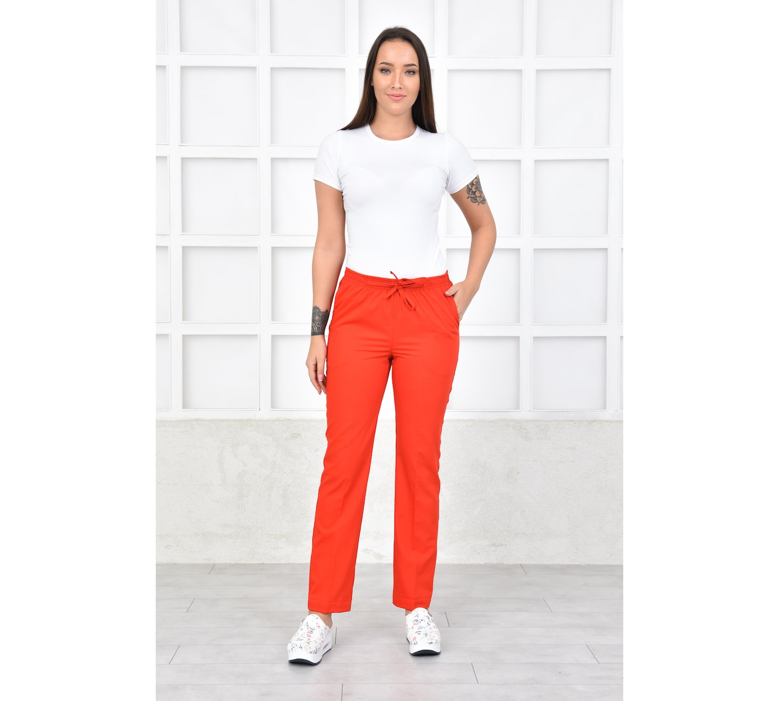 Muslim Scrubs Uniform Red Nurse Uniform Dentist Doctor - Etsy