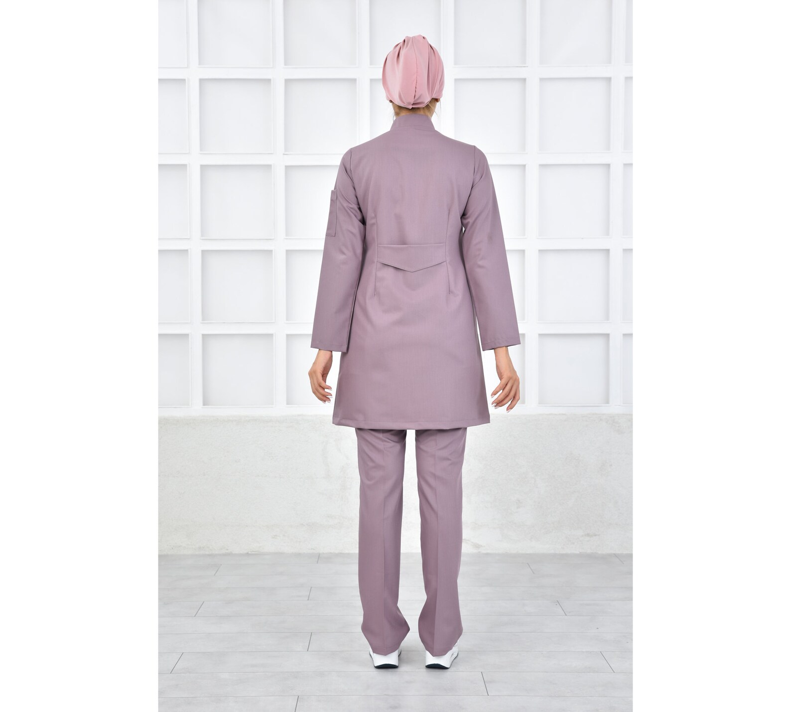 Muslim Scrubs Uniform, Lylac Nurse Uniform, Dentist Doctor Medical ...