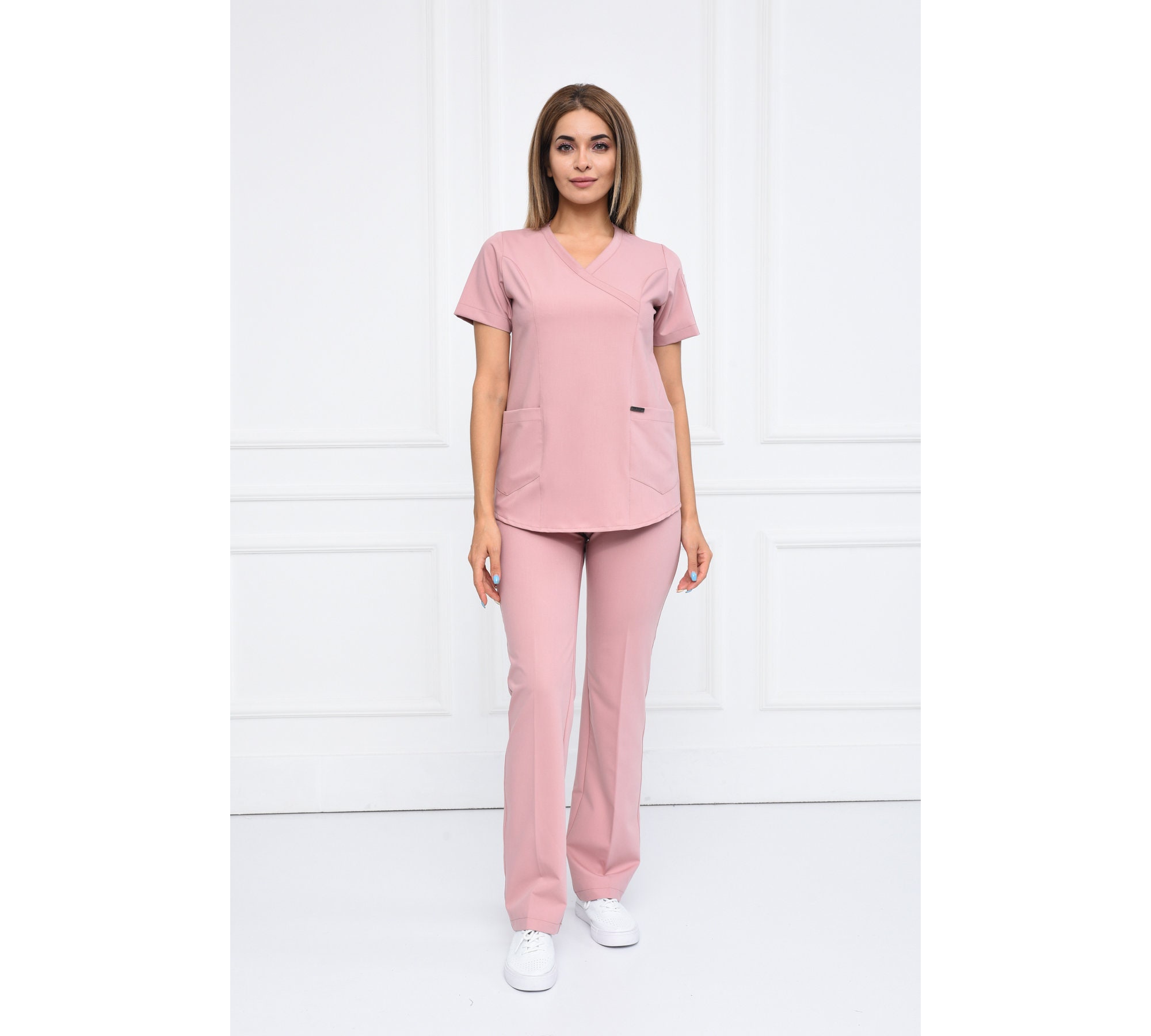 Light Lylac Scrub Uniform With Personalizationadd Your Own - Etsy