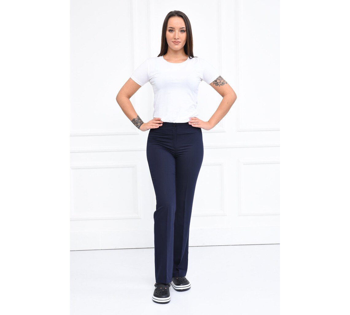 Dark Blue Scrub Uniform With Personalization, add Your Own Name and ...