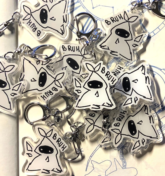 Venti Wisp Bruh Keychain Genshin Impact small 4.5cm | Etsy