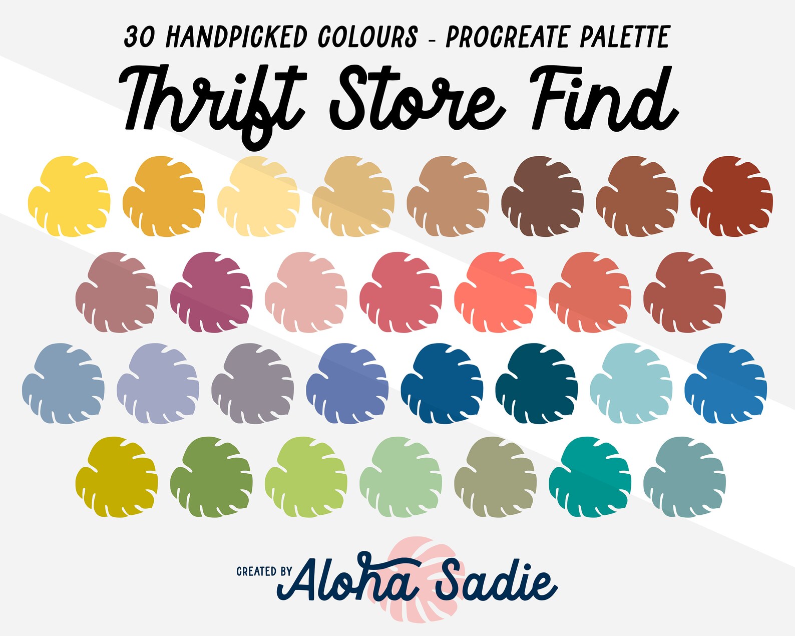 Procreate Colour Palette Thrift Store Find For Ipad Art Lettering