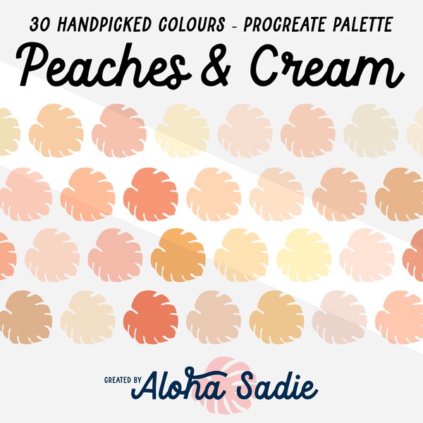 Procreate Colour Palette Mermaids for iPad Art, Lettering, Calligraphy ...