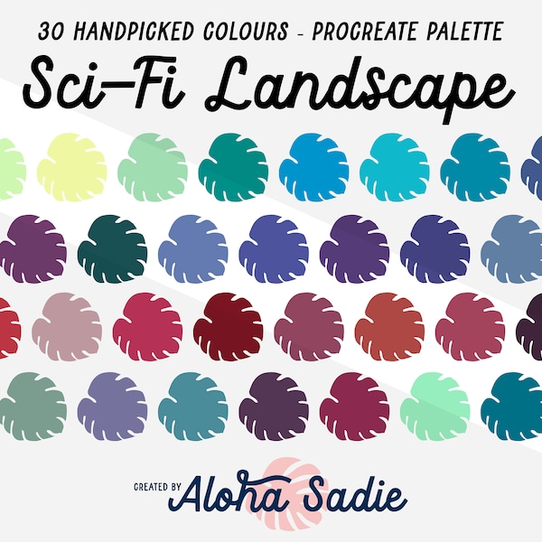 Sci Fi Color Palette - Etsy