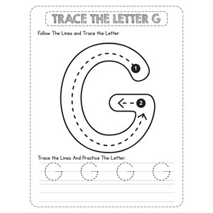 26 Alphabet Letters Printable Tracing Worksheets, Preschool ...