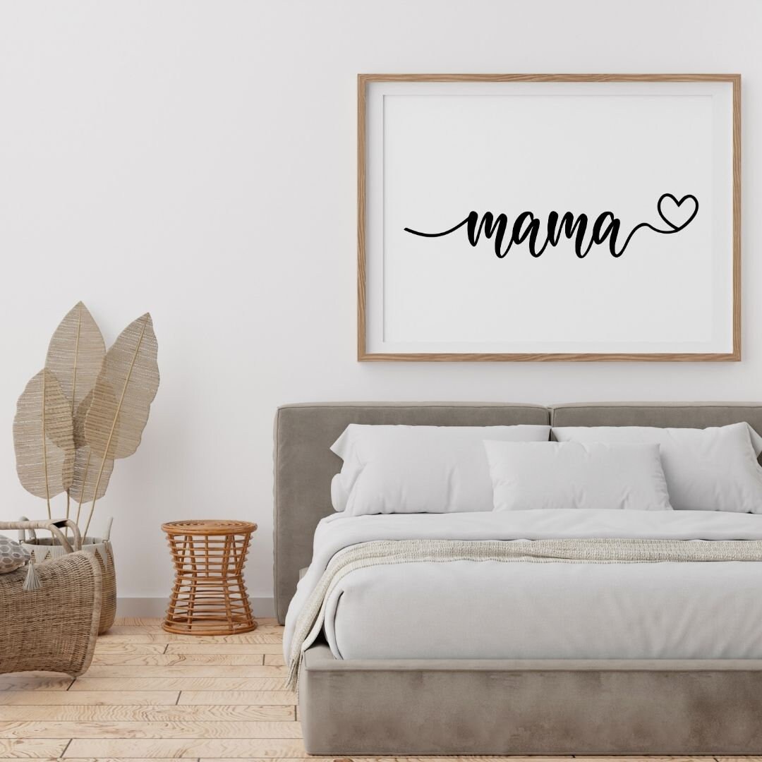 Mama Heart SVG PNG, Mama With Heart Svg, Mother's Day Svg, Mama Svg ...