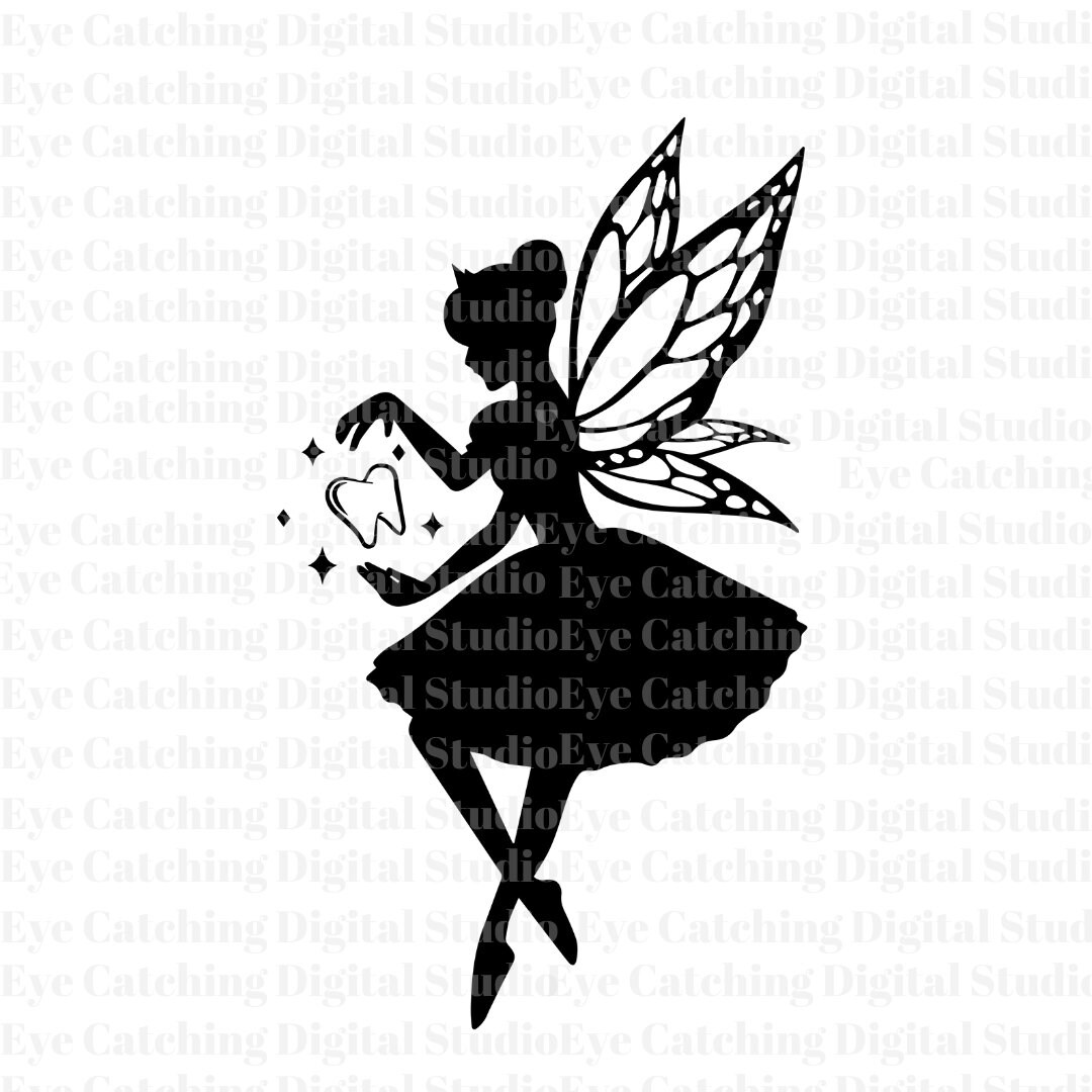 Tooth Fairy Svg Cut File Teeth Fairy Clipart Tooth Fairy Princess Svg ...