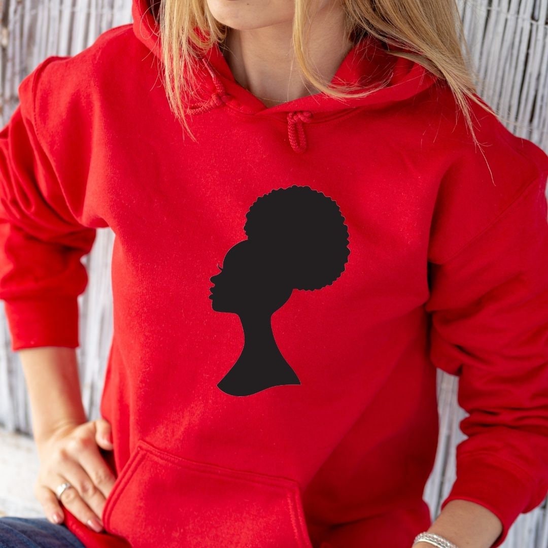 Afro Puff SVG, Black Woman Svg, Puff Hairstyle Svg, Afro Hair Svg ...