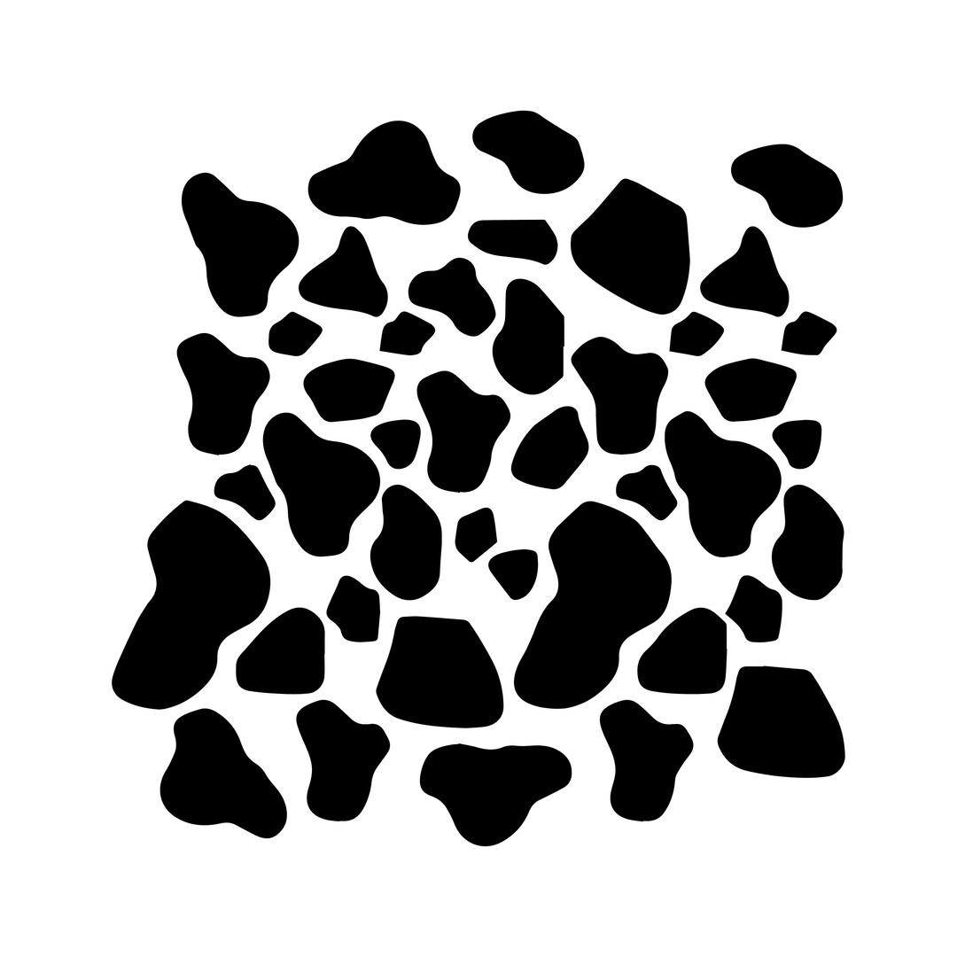 Cow Print, Cow Spots, Cow Print Pattern Instant Download SVG, PNG, EPS ...