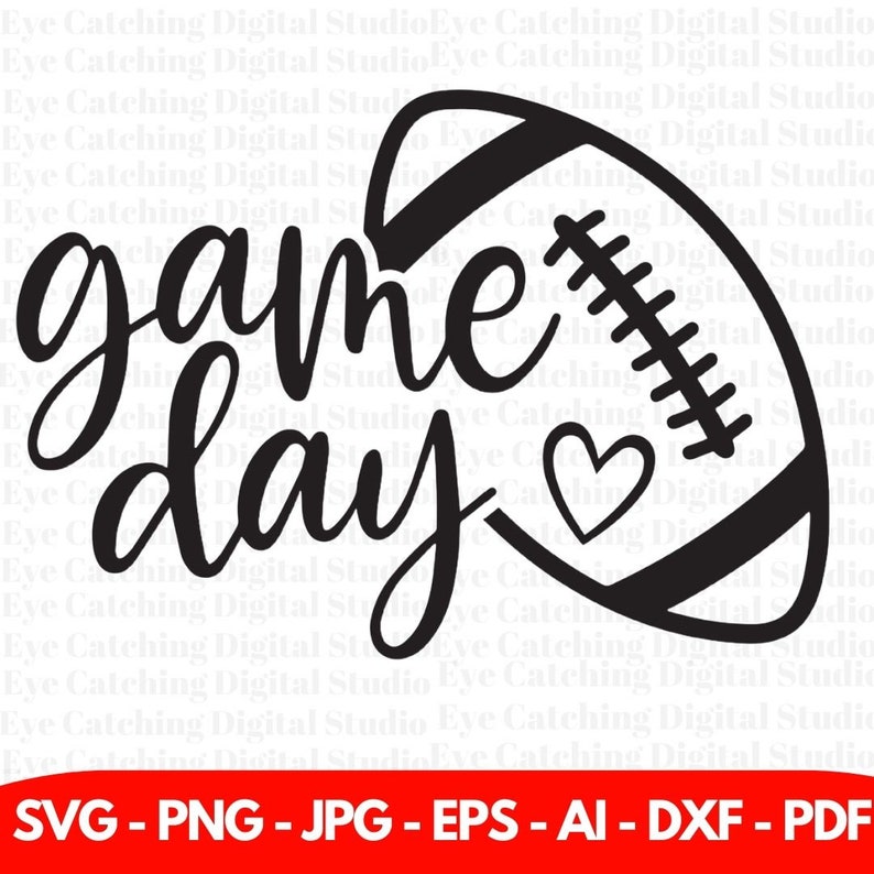 Game Day SVG, Game Day PNG, Game Day Varsity Svg, Retro Sports Png Svg ...