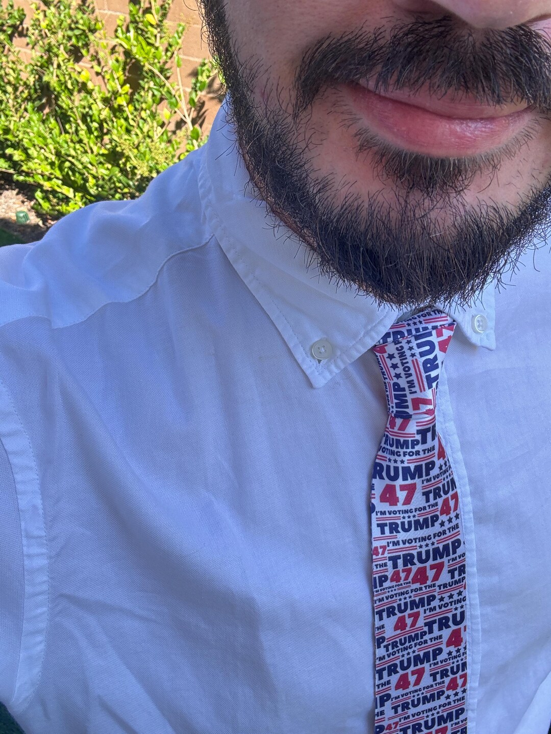 Trump 2024 Necktie, 2024 Vote Donald Trump Apparel Classic Satin ...
