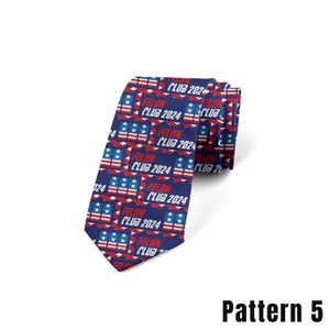 MAGA Trump Necktie, 2024 Election Proud Republican Tie for Men, Classic ...