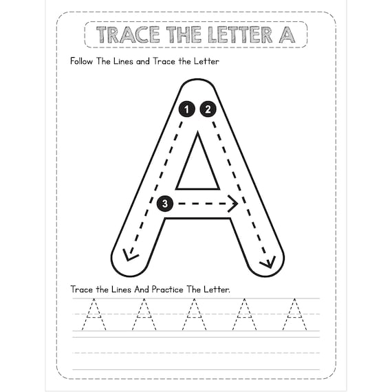 Tracing Letters Tracing Alphabet Letters (Printable Handwriting
