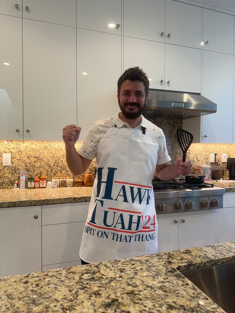 Hawk Tuah Apron, Hawk Tuah Girl, Hawk Tuah Meme, Diseño de moda, Hawk ...