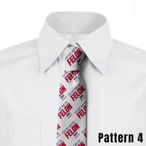 MAGA Trump Necktie, 2024 Election Proud Republican Tie for Men, Classic ...