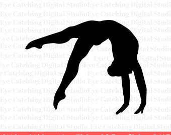 Handstand Svg Acrobat Silhouette Handstand Svg Bundle - Etsy