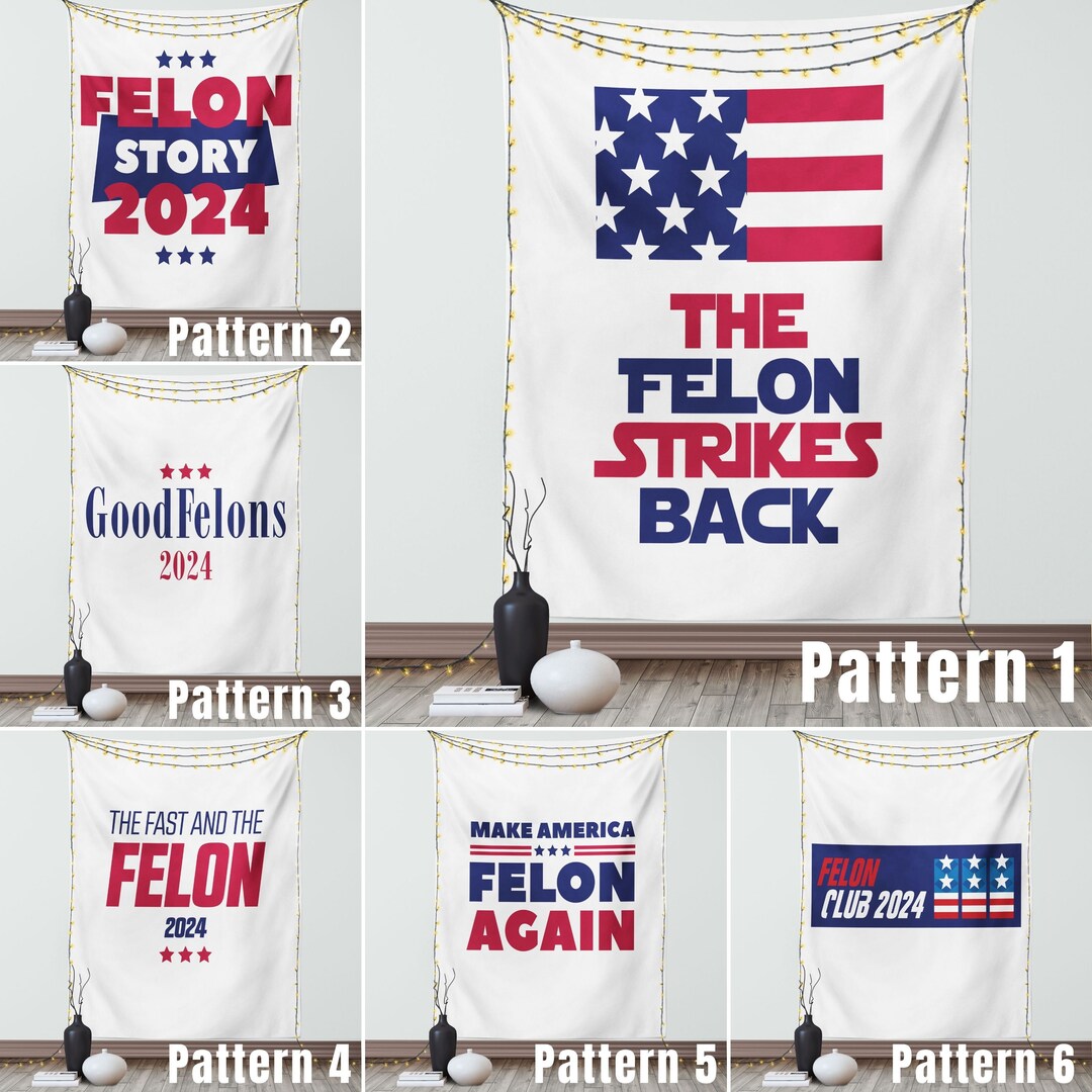 Donald Trump Tapestry, Wall Hanging Flag With Rod Pocket Make America ...