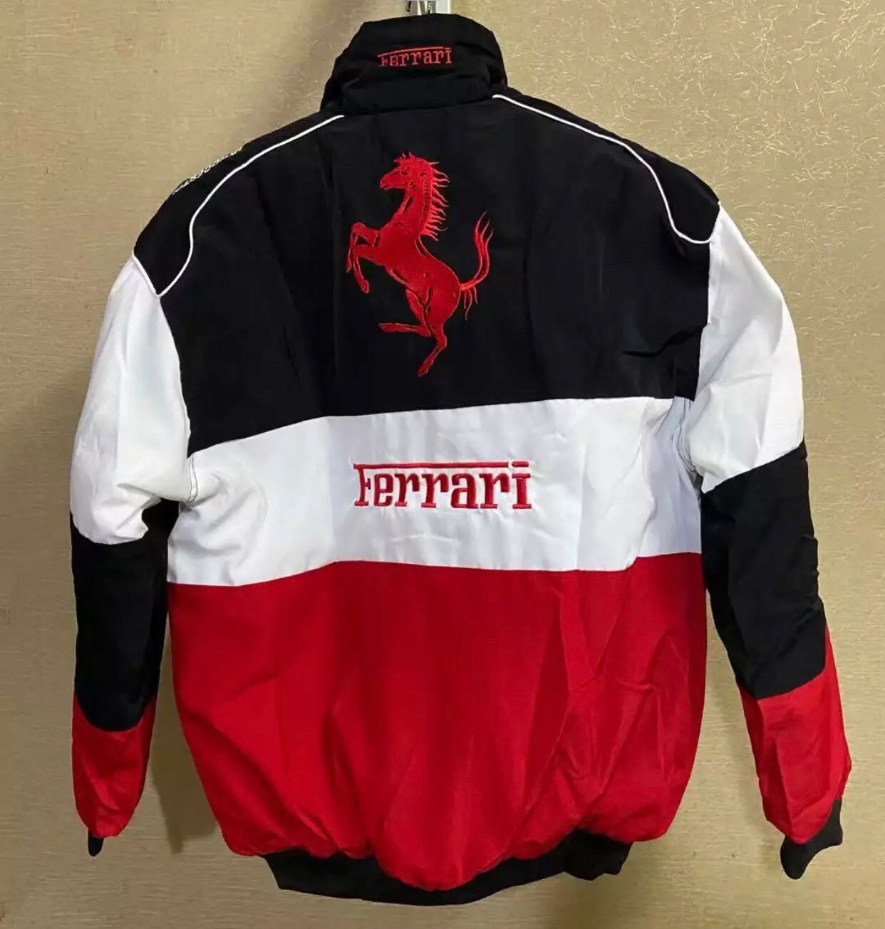 Formula 1 Racing Ferrari jacket vintage style // Bomber jacket fashion ...