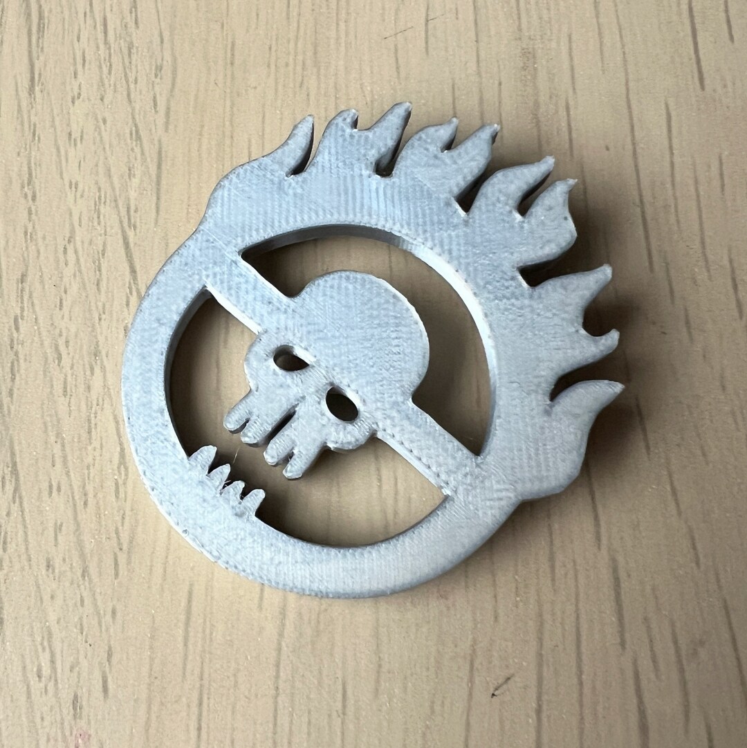 Mad Max Skull Logo Badge 3D Printed - Etsy